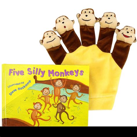 Five Silly Monkeys 9781581174601 Haskamp Steve Books