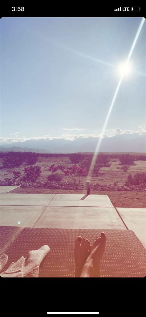 Kristin Cavallaris Feet