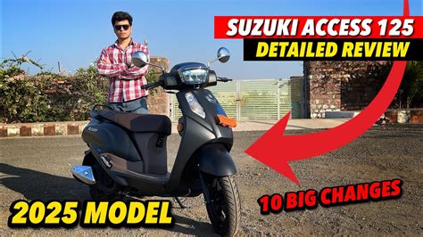 2025 Suzuki Access 125 New Model Detailed Review Sr Motoworld Youtube