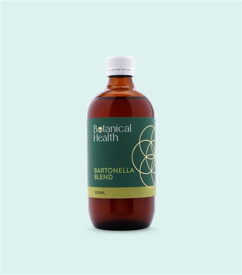 Bartonella Blend 500ml Botanical Health Jane Deans
