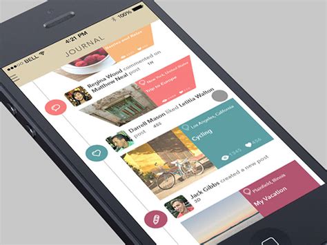 Side Menu On Behance