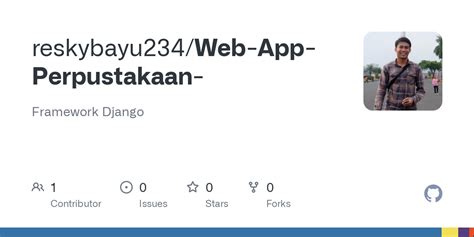 Github Reskybayu Web App Perpustakaan Framework Django