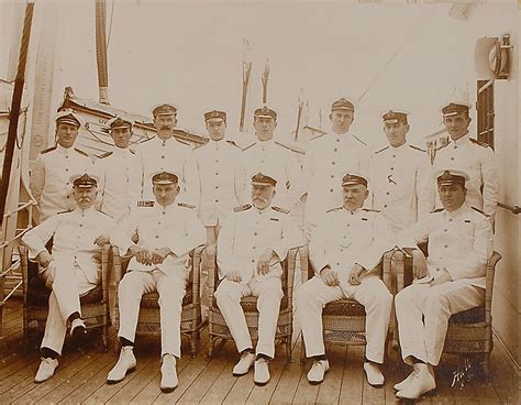Rms Olympic Officers Original Oversized Portrait Of Titanic Officers