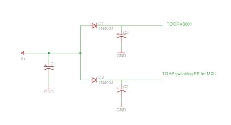 tm4c123gh6pm power supply architecture design for circuit with