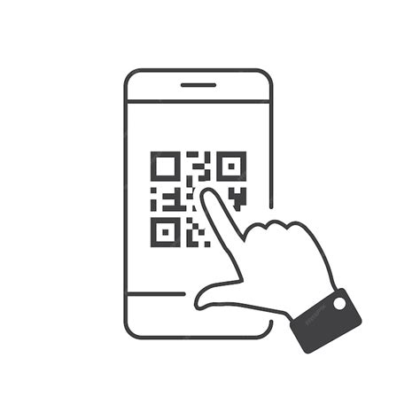 Digitalização De Código Qr Por Smartphone Digitalizar Para Pagamento