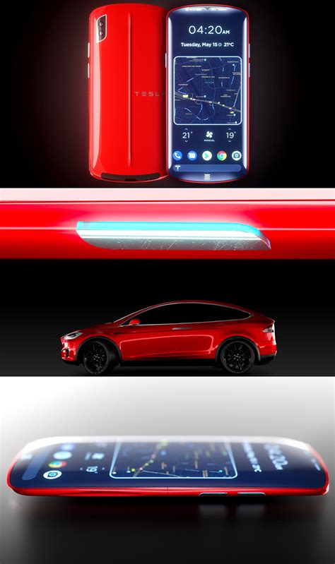 Tesla Model P Smartphone Works Perfectly With The Company S Vehicles Techeblog