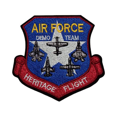 Air Force Demo Team Heritage Flight Techno Points Chile
