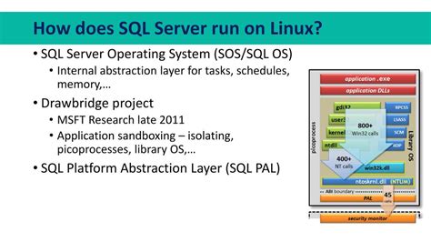 Sql Server 2017 Linux And Beyond Andrew Loree Ppt Download