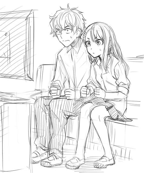 「長瀞さんアニメ待機 」ナナシ「イジらないで、長瀞さん」19巻発売中の漫画