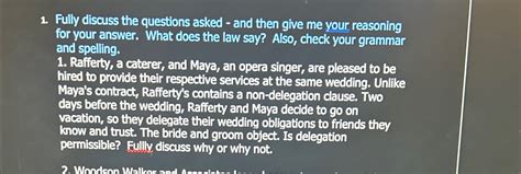 Solved Fully Discuss The Questions Asked ﻿and Then Give Me