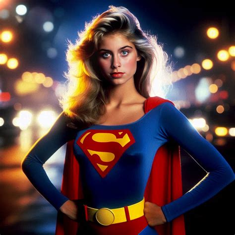 Supergirl Wearing Superman Suit By R G B On Deviantart