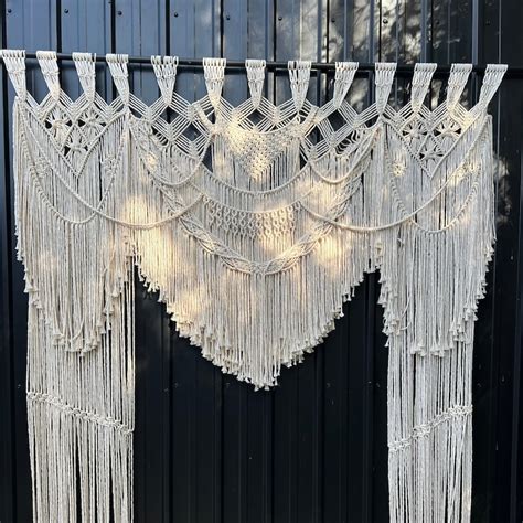 Macrame Backdrop Etsy