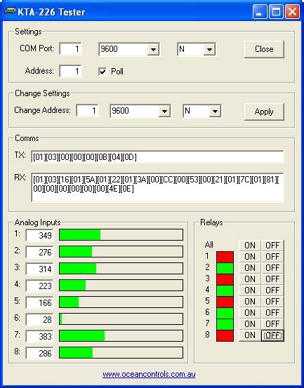 Electronics Automation Engineering T A Ocean Controls IO Modules Modbus RTU Modbus I O