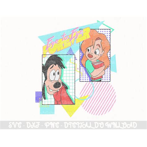 Disney A Goofy Movie Max And Roxanne Eye To Eye Forever Digit Inspire