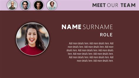 135 PowerPoint AMAZING Team Intro Animated Presentation Using MORPH