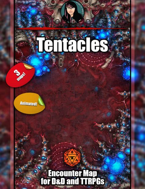 Tentacles Animated Battle Map With Foundry Vtt Support Spooky