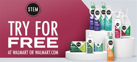 Free Stem Products At Walmart Claim Coupon Here Living Rich With