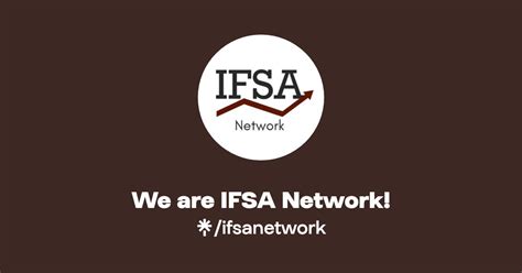 We Are Ifsa Network Instagram Linktree
