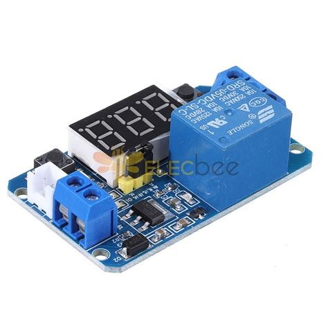V Trigger Time Delay Relay Module With LED Digital Display S Min H Work Delay