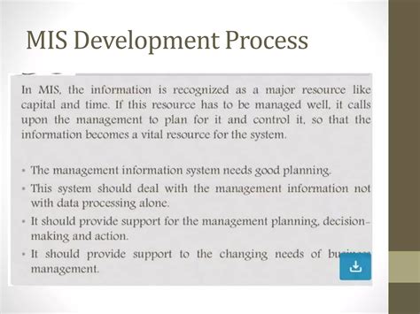 Basic Concept Introductionobjective And Role Of Mis Pptx