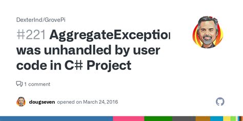aggregateexception was unhandled by user code in c project · issue