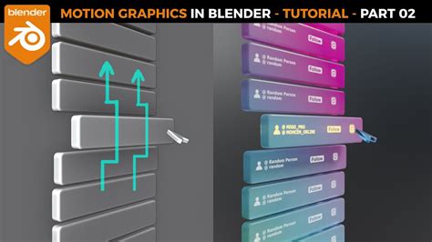 Motion Graphics In Blender Tutorial Part 02 Youtube
