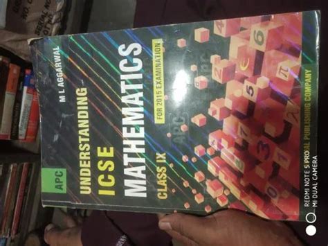 english icse mathematics class 9 by ml agarwal apc publication at