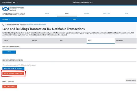 Updating An Existing Dataset Scot Open Data User Guides