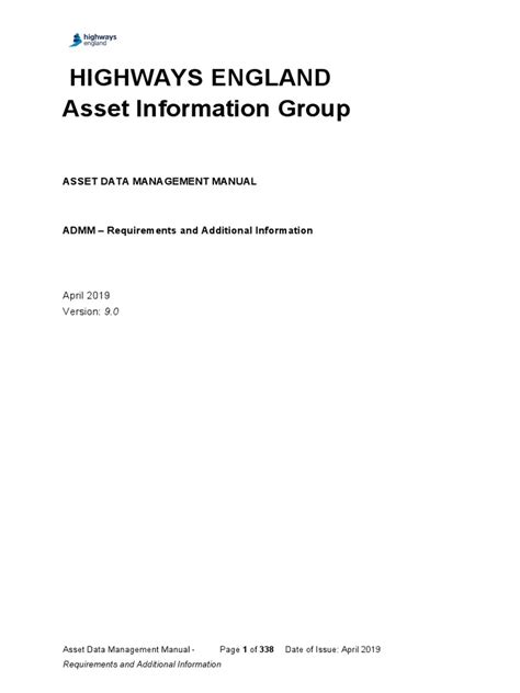 Admmv9 Requirements And Additional Information Final V1 20190418 Pdf