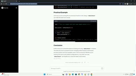 Python Create Defaultdict Youtube