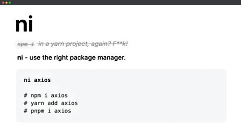 Use The Right Package Manager Kazim Kayhan
