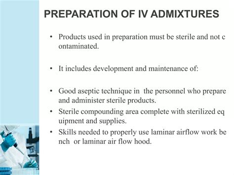 I V Admixture And Types Of I V Admixture Pptx