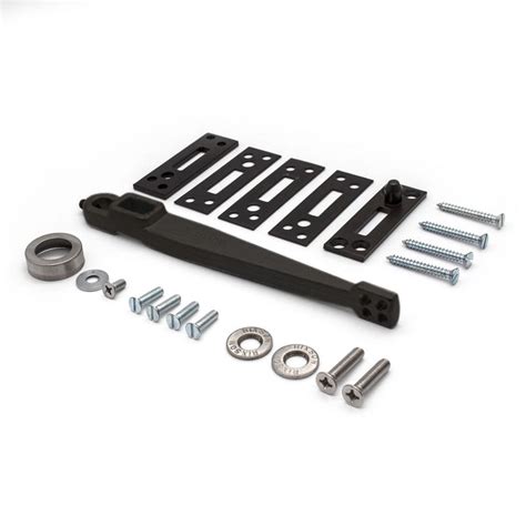 Rixson Bottom Arm Assembly With Shims And Centering Screw Dark Bronze