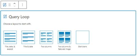 Query Loop Overview Documentation V