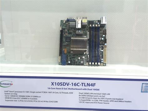 Computex 2016 Supermicro Mini Itx Server Boards Funky Kit