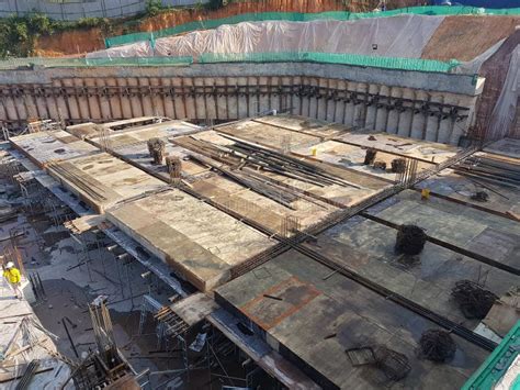 Building Substructure And Super Structure Under Construction Using The