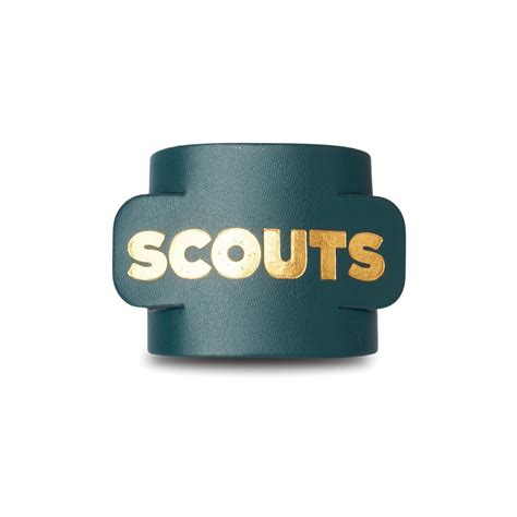 Scouts Leather Woggle The Scout And Guide Shop