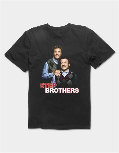 Step Brothers Best Friends Portrait Unisex Tee Black M Tillys