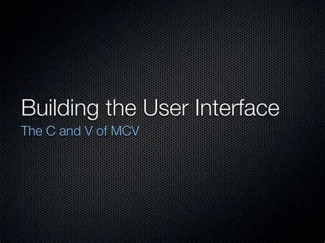 Building A Rails Interface Key Programming Languages Computing
