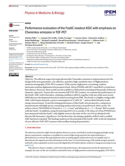 Performance Evaluation Of The Fastic Readout Asic With Emphasis On