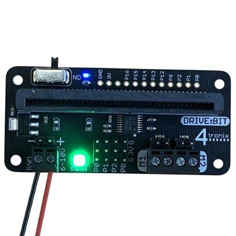 4tronix drive bit motor controller for the bbc micro bit australia