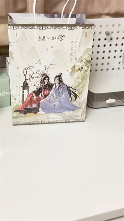 古茗x魔道祖師 聯名開箱🫶🏻 （內有抽獎活動速進♥️🩵） 我沒有買到全部的週邊 但也算是該有的都有🥰 每個東西都美到我心裡去🥹不枉費我等了那麼