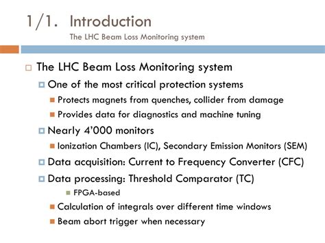 Ppt Reliability Tests Of The Lhc Beam Loss Monitoring Fpga Firmware Powerpoint Presentation