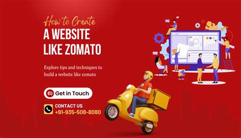 How To Create A Website Like Zomato Build Website App