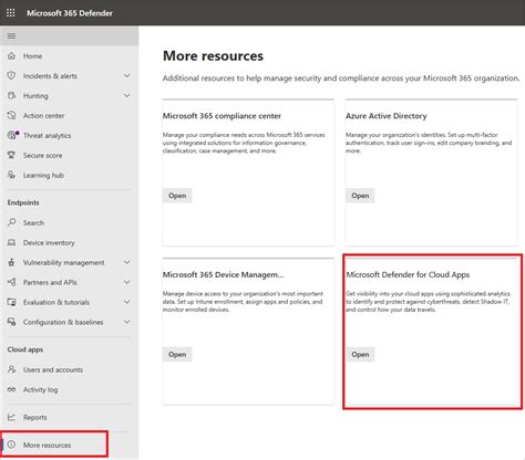 Microsoft Cloud App Security Portal SHO NEWS