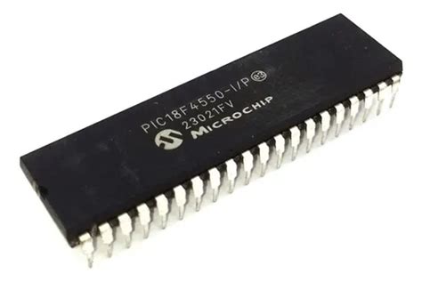 Microcontrolador Pic18f4550 Microchip Dip40