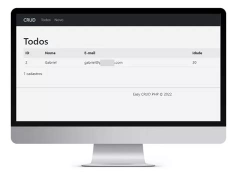 Script De Crud Php Oo Mysqli Para Projetos E Estudantes Frete grátis