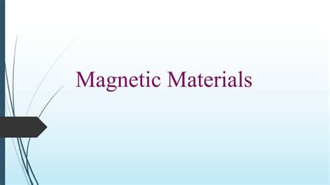 Contrast Between Diamagnetic Paramagnetic And Ferromagnetic Materials
