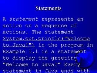 Core java-introduction | PPT | Programming Languages | Computing
