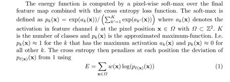 Neural Networks Understanding The Weighted Cross Entropy Method Of U Net Cross Validated